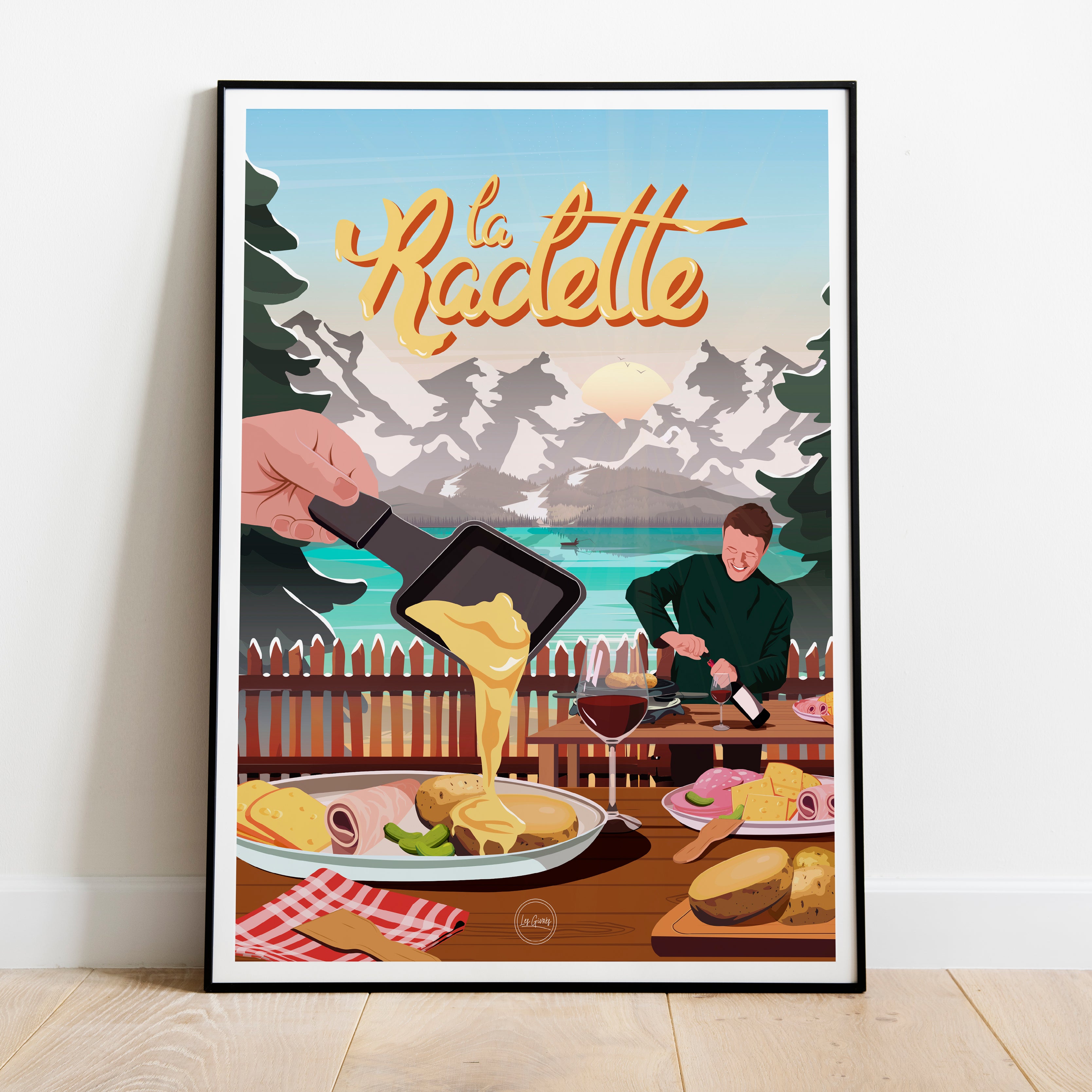 Affiche La Raclette - Les Givrés